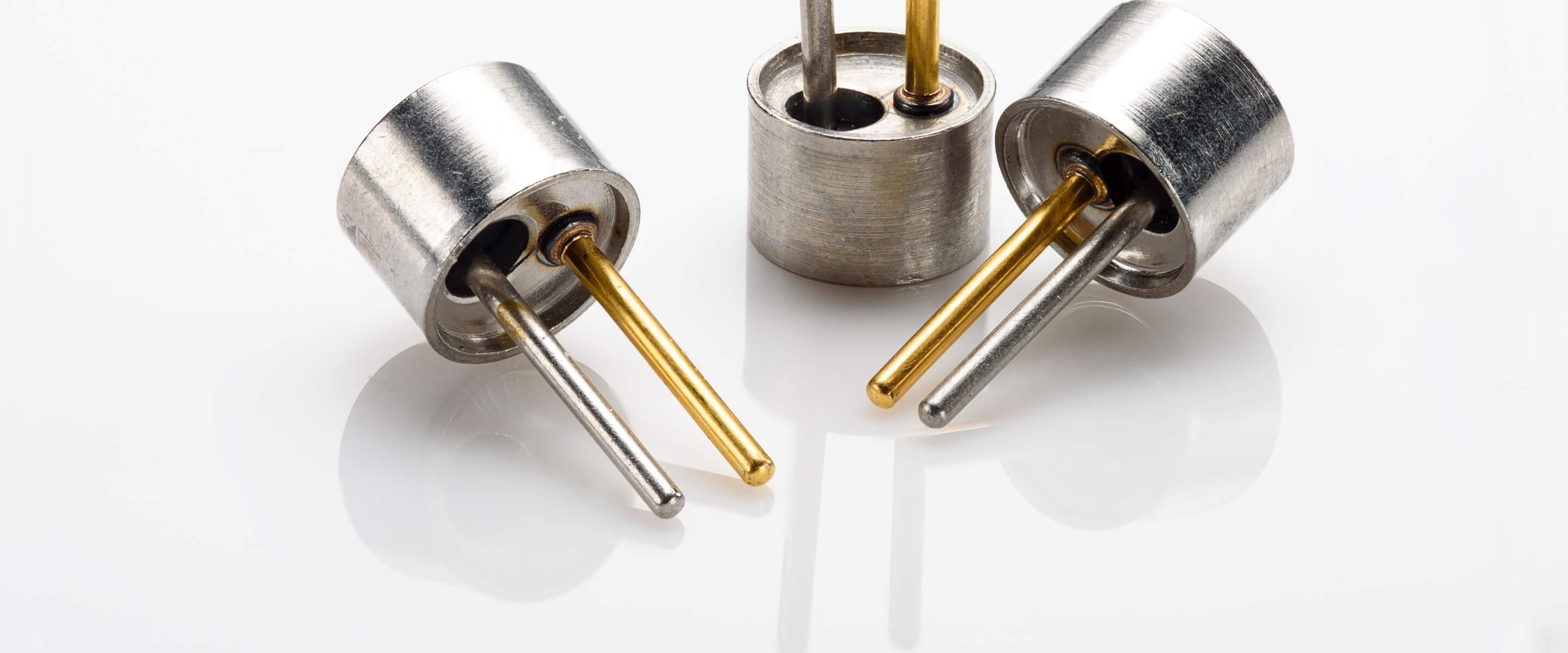 Terminal Pins - Connector Pins - Kovar, 52 Alloy, Stainless - Made in USA